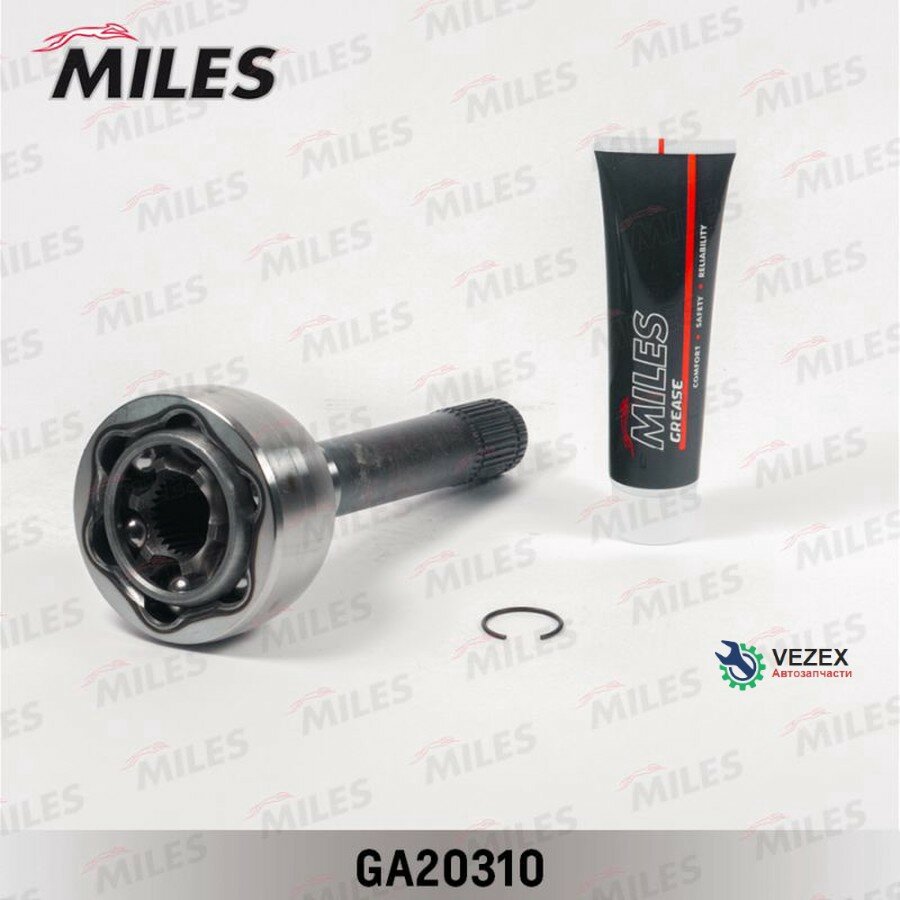 MILES GA20310 ШРУС наружный NISSAN PATROL GR 2.8D-4.2 88-97 (GKN 303604) GA20310