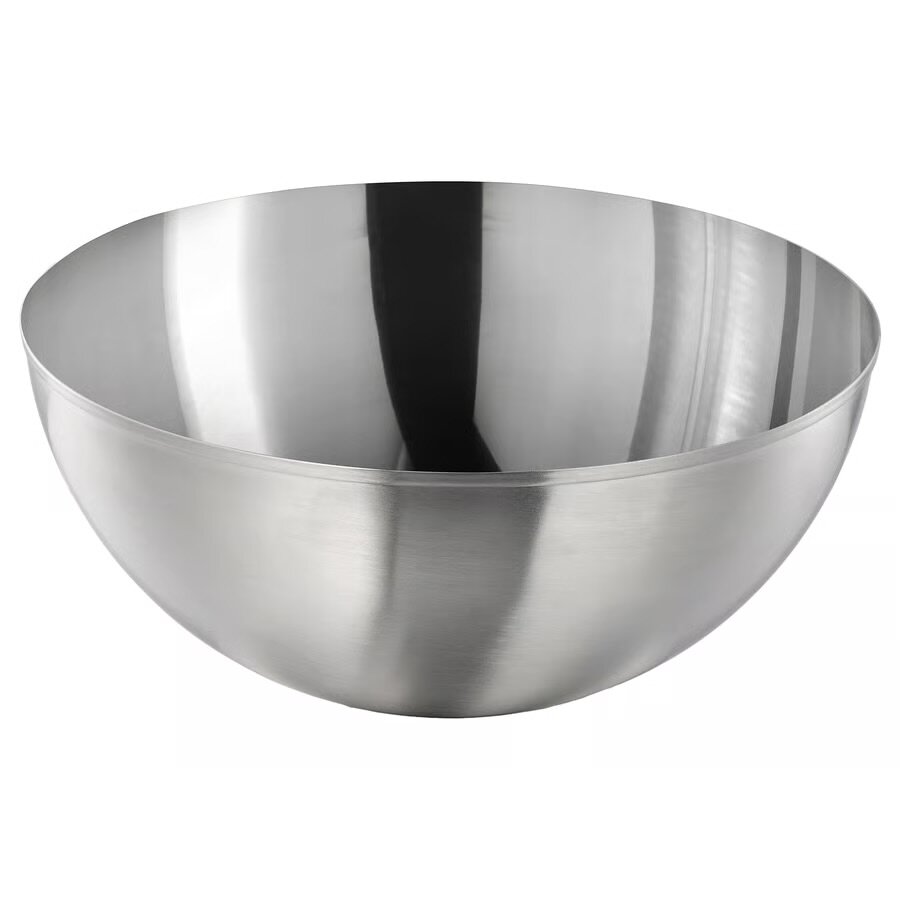 IKEA BLANDA BLANK Миска сервировочная, нержавеющ сталь, 20 см