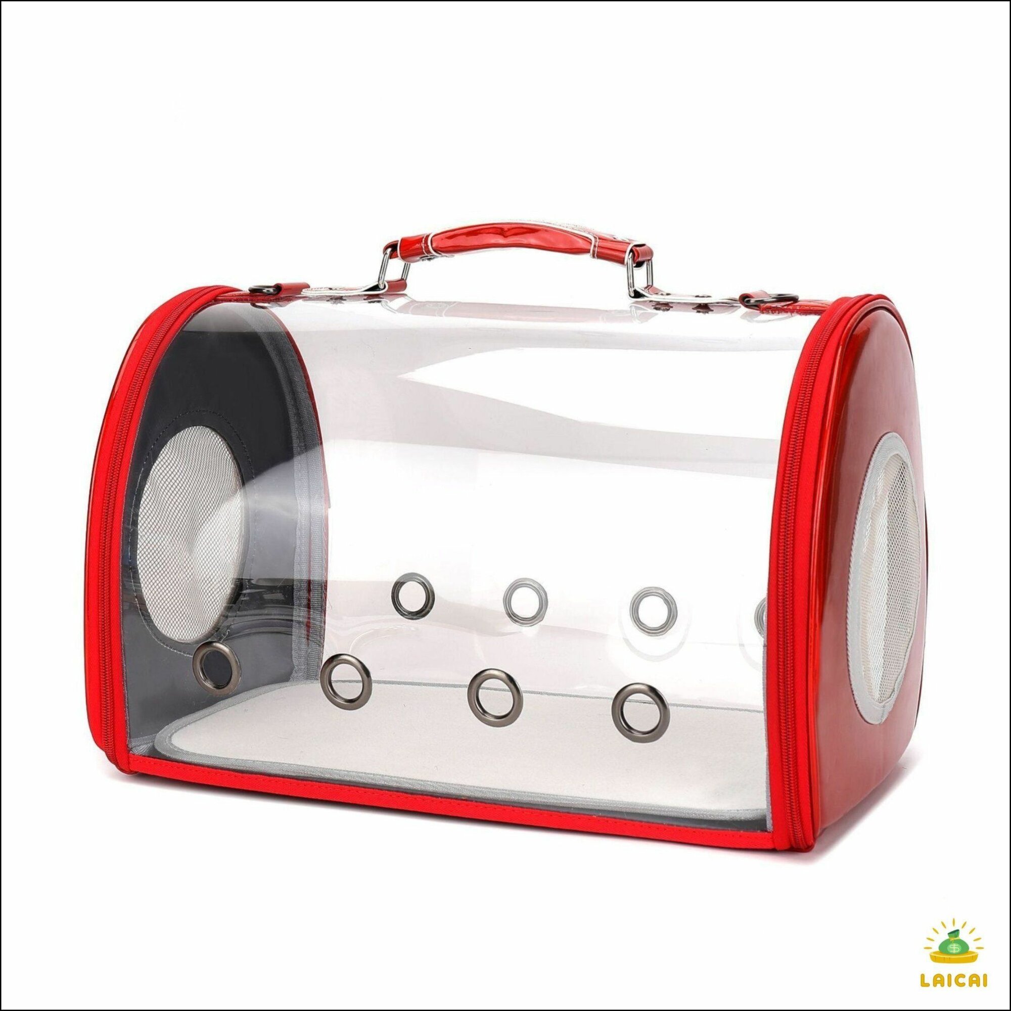 Прозрачная переноска для кошек и собак, бестселлер 43x25x30 см