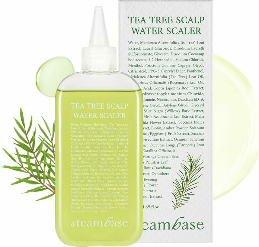 Steambase Пилинг для кожи головы с экстрактом чайного дерева 250 мл Steambase Tea Tree Scalp Water Scaler 250 200ml