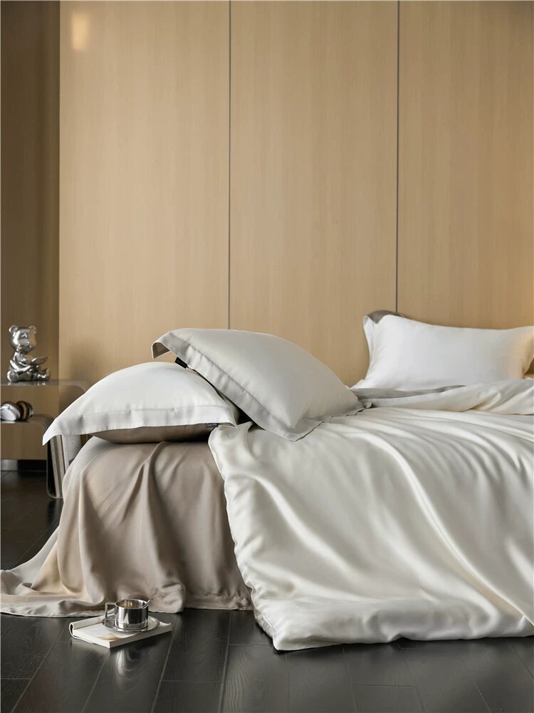 Австрийская крутая кровать Tencel LF уровня 60, четырехсекционная весенне-летняя крутая пододеяльник из ледяного шелка,
