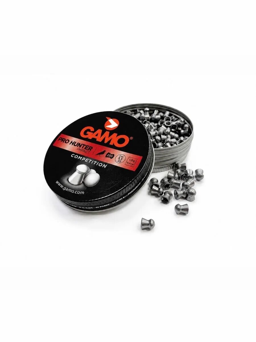 Пули GAMO PRO-HUNTER, для пневматики, калибр 5,5, вес 1 г, 250 штук