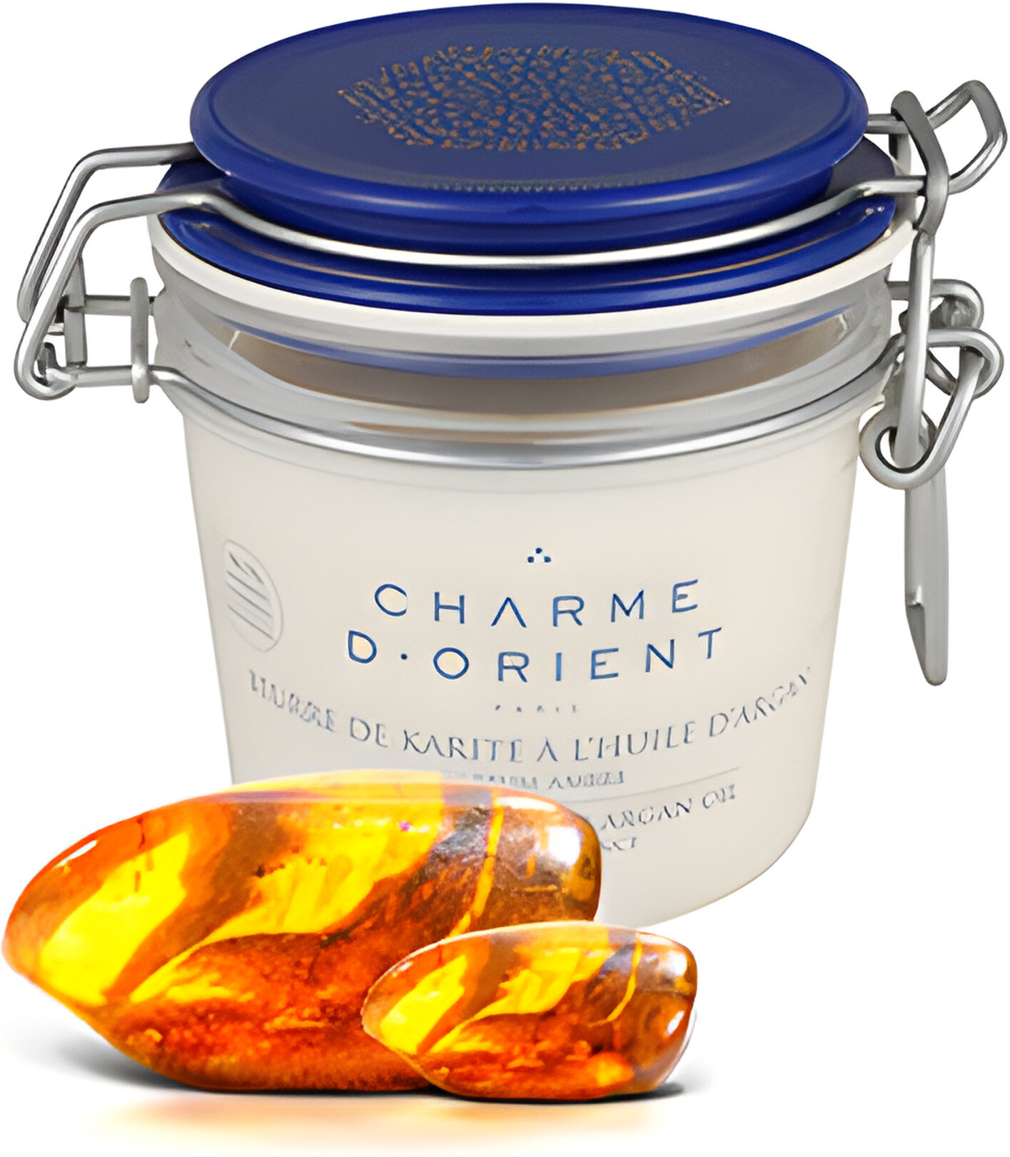 Charme d'Orient Масло карите с аргановым маслом с ароматом янтаря Shea Butter With Argan Oil Amber Fragrance 50ml