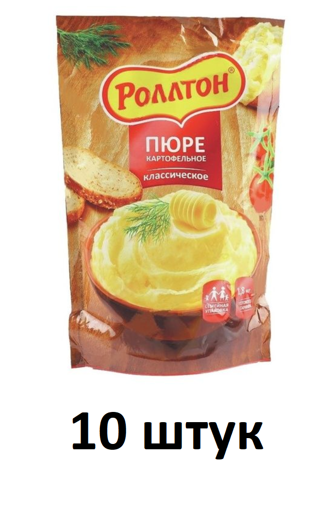 Роллтон Картофельное пюре 240 гр - 10 штук