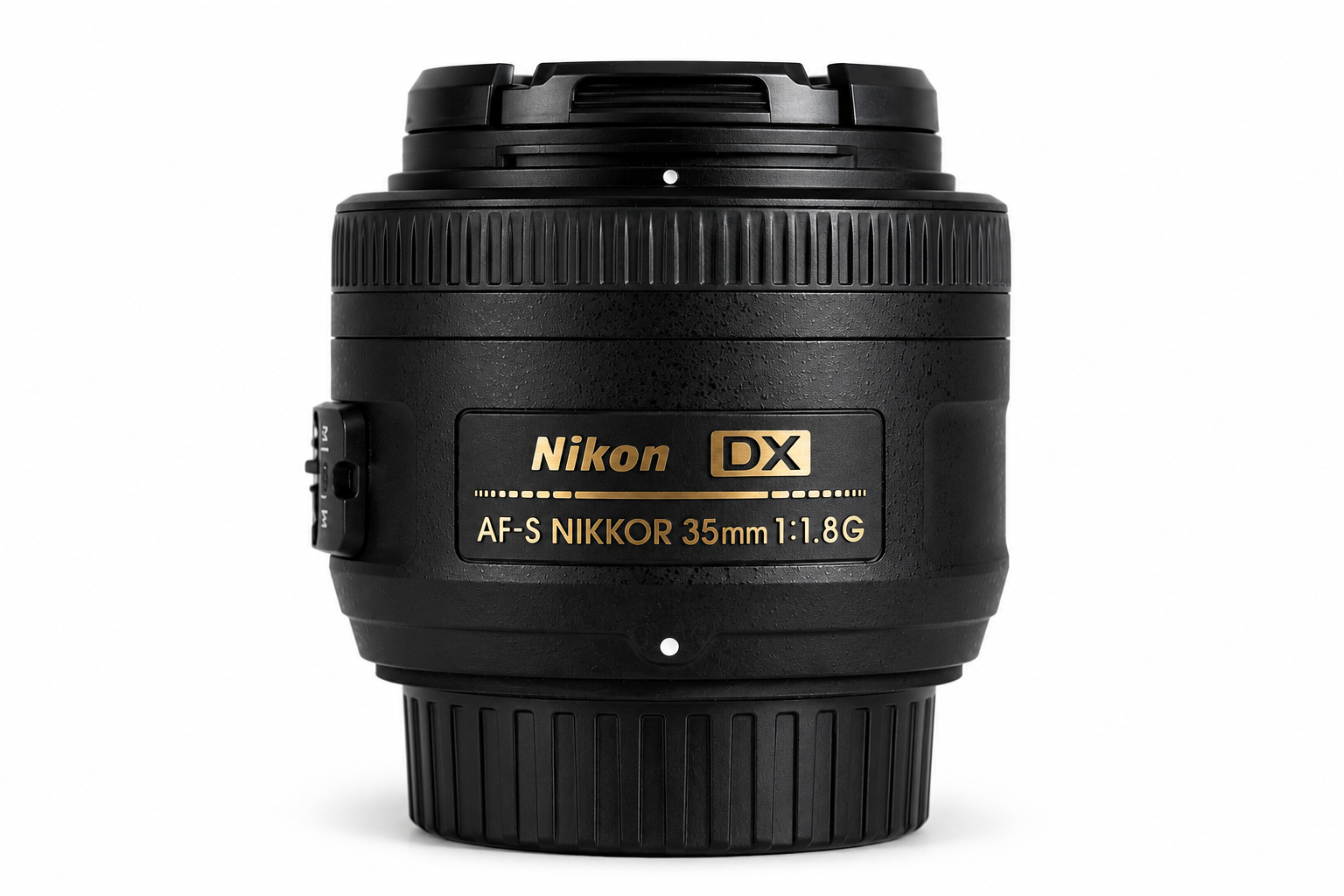 Объектив Nikon 35mm f/1.8G AF-S DX Nikkor, стандартный, фикс, черный