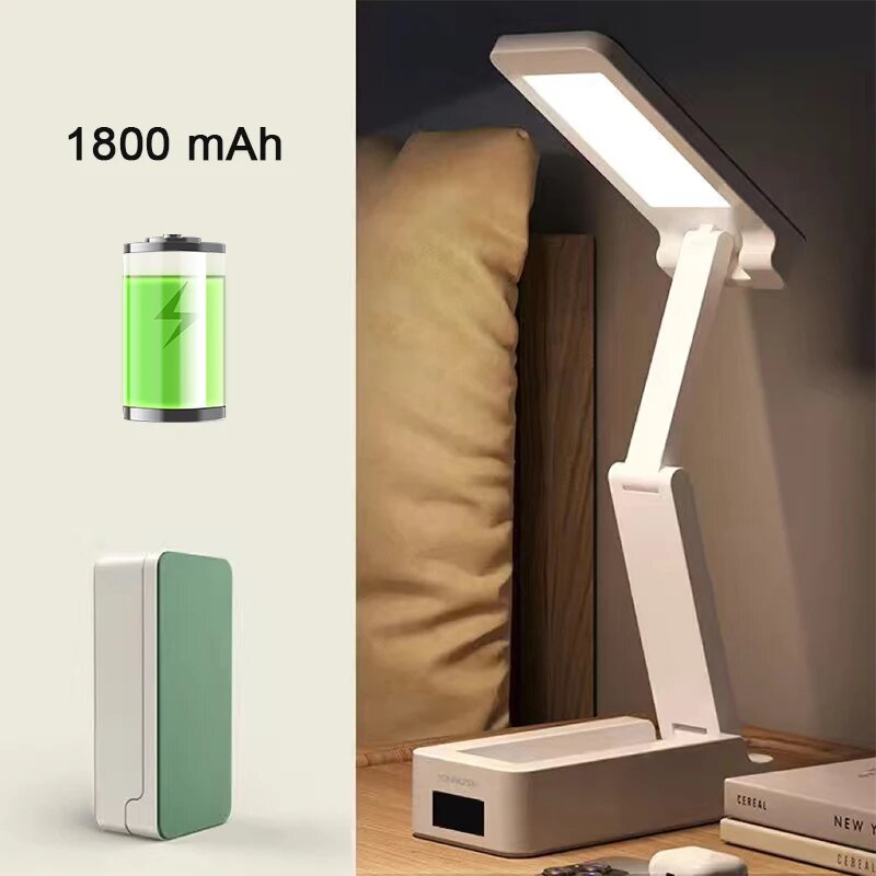 Складная настольная лампа lyfs, Green 1800mAh