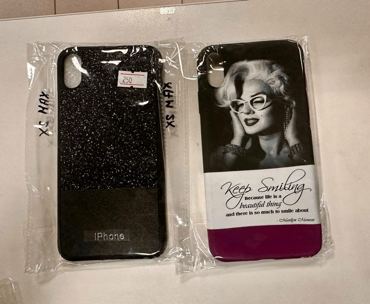 Чехол Silicone Case, для Apple iPhone Xs Max 2 шт (то что на фото)