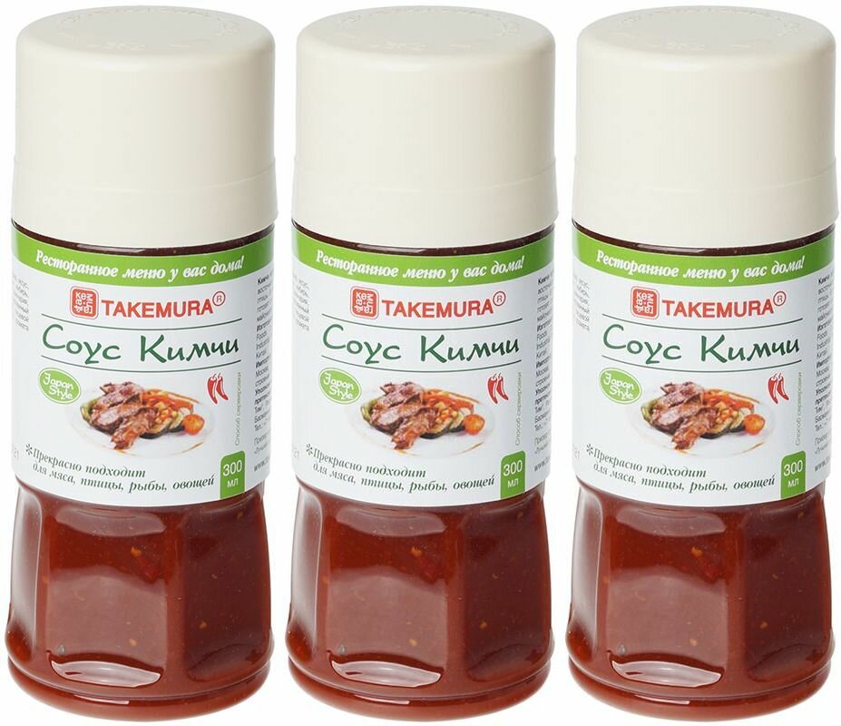 TAKEMURA Соус Кимчи, 300 мл, 3 шт