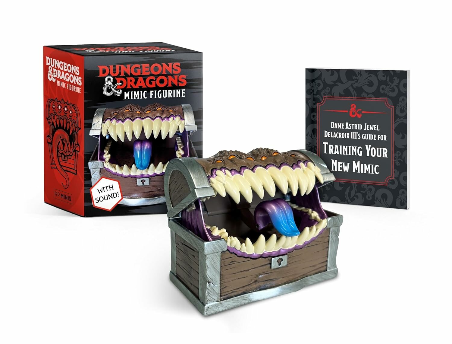 Коллекционная фигурка Мимик Dungeons & Dragons с звуковым эффектом, набор с мини-книгой
