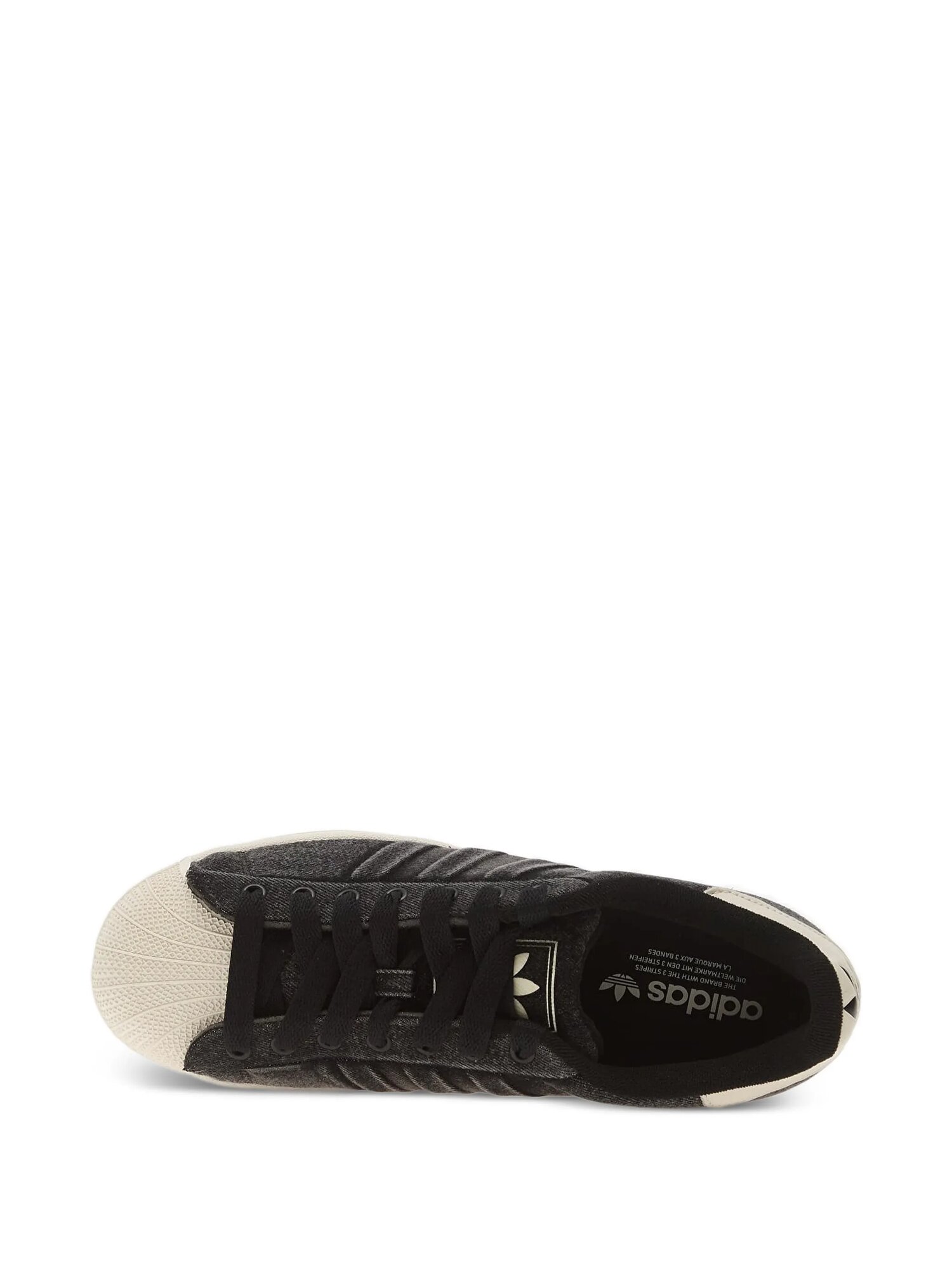 Кроссовки adidas Superstar, размер 6 US, black/black — фото 1