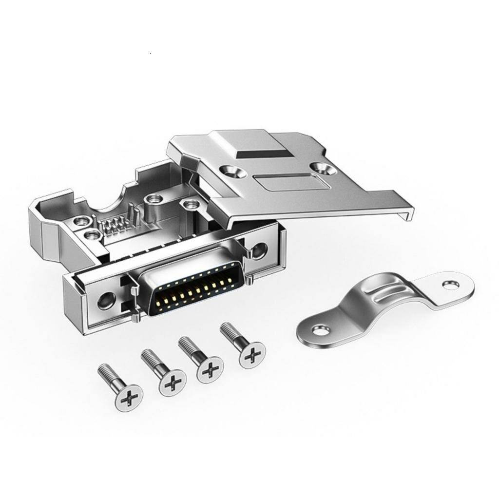 Гнездовые разъёмы SCSI для пайки, Женский CN20