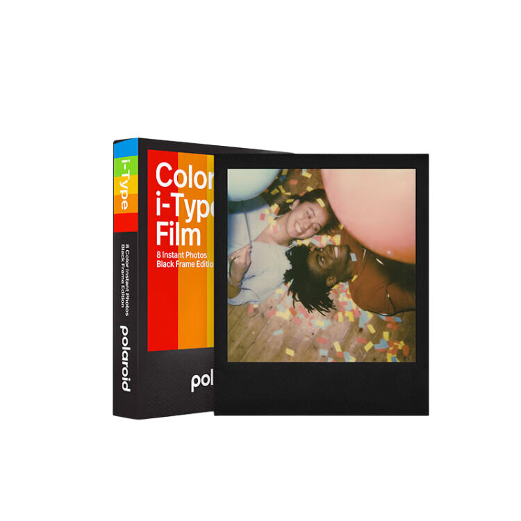 Фотопленка Polaroid Color I-Type Film, 8 шт, белая рамка