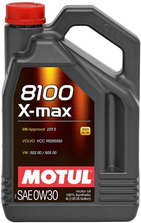 Масло моторное MOTUL 8100 X-max 0W30 4л
