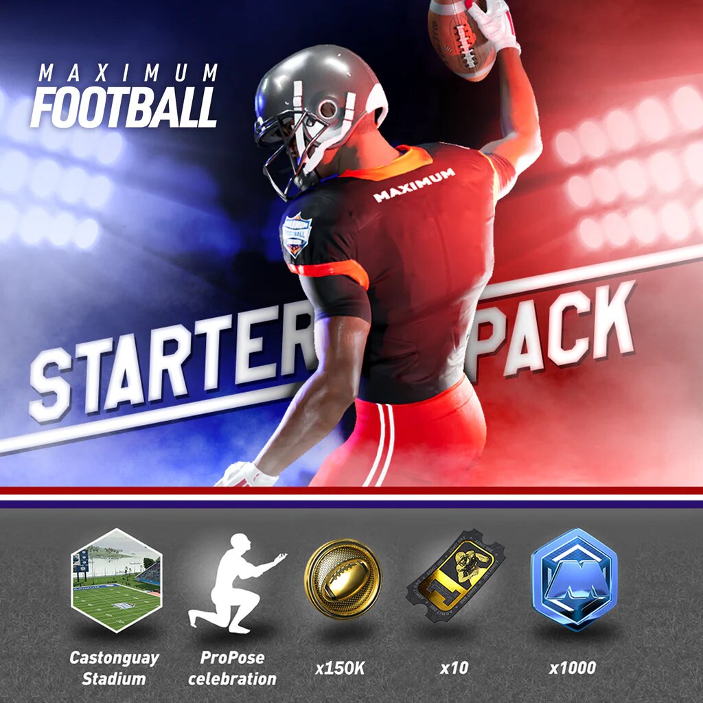 Дополнение Maximum Football: Starter Pack, цифровое издание PlayStation 4, регион Турция / код пополнения баланса