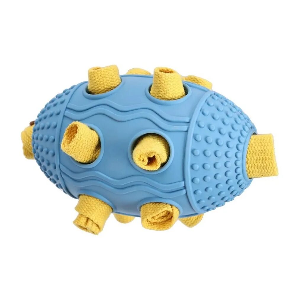 Сниффл-игрушка для собак в форме футбола, Синий