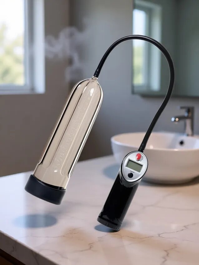 Sexus Помпа Sexus Men Expert Auto Pump, ширина: 14.5 см, дымчатый