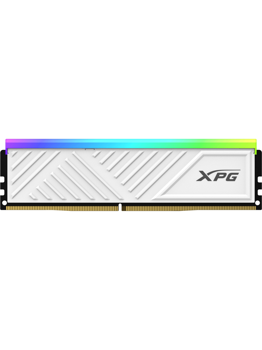 Память DDR4 8GB 3200MHz A-Data AX4U32008G16A-SWHD35G XPG Spectrix D35G RGB RTL Gaming PC4-25600 CL16 DIMM 288-pin 1.35В single rank с радиатором RTL