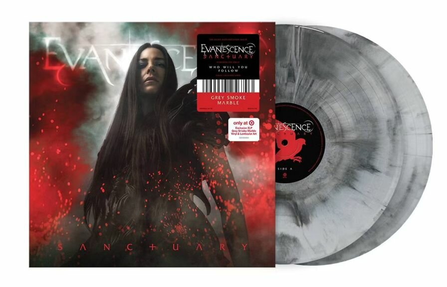 Скоро Evanescence - Sanctuary (Осенью 2026)/2xLP/Target Exclusive - Мрамор серый дым/Виниловая пластинка