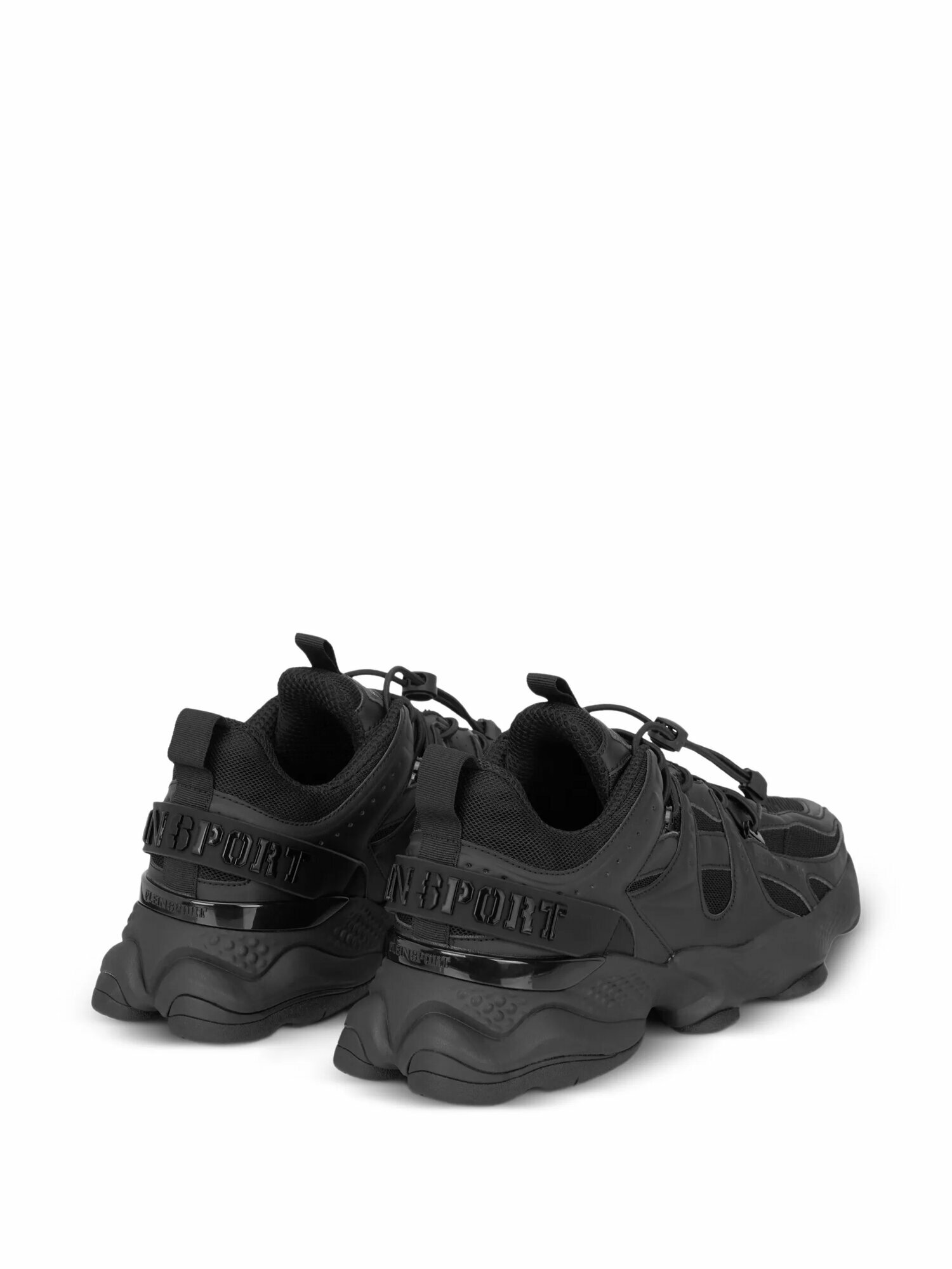 Кроссовки PLEIN SPORT Runner Beast X-01 panelled sneakers, размер 38 — фото 1