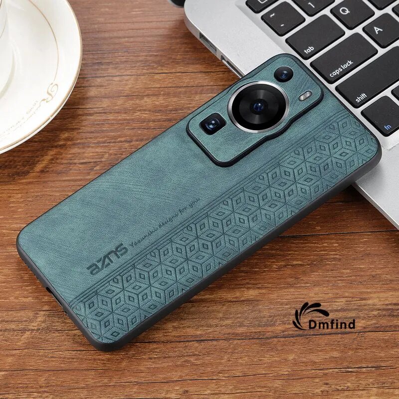 Роскошная кожа чехол для Huawei P60 Pro (Хуавей П60 Про)