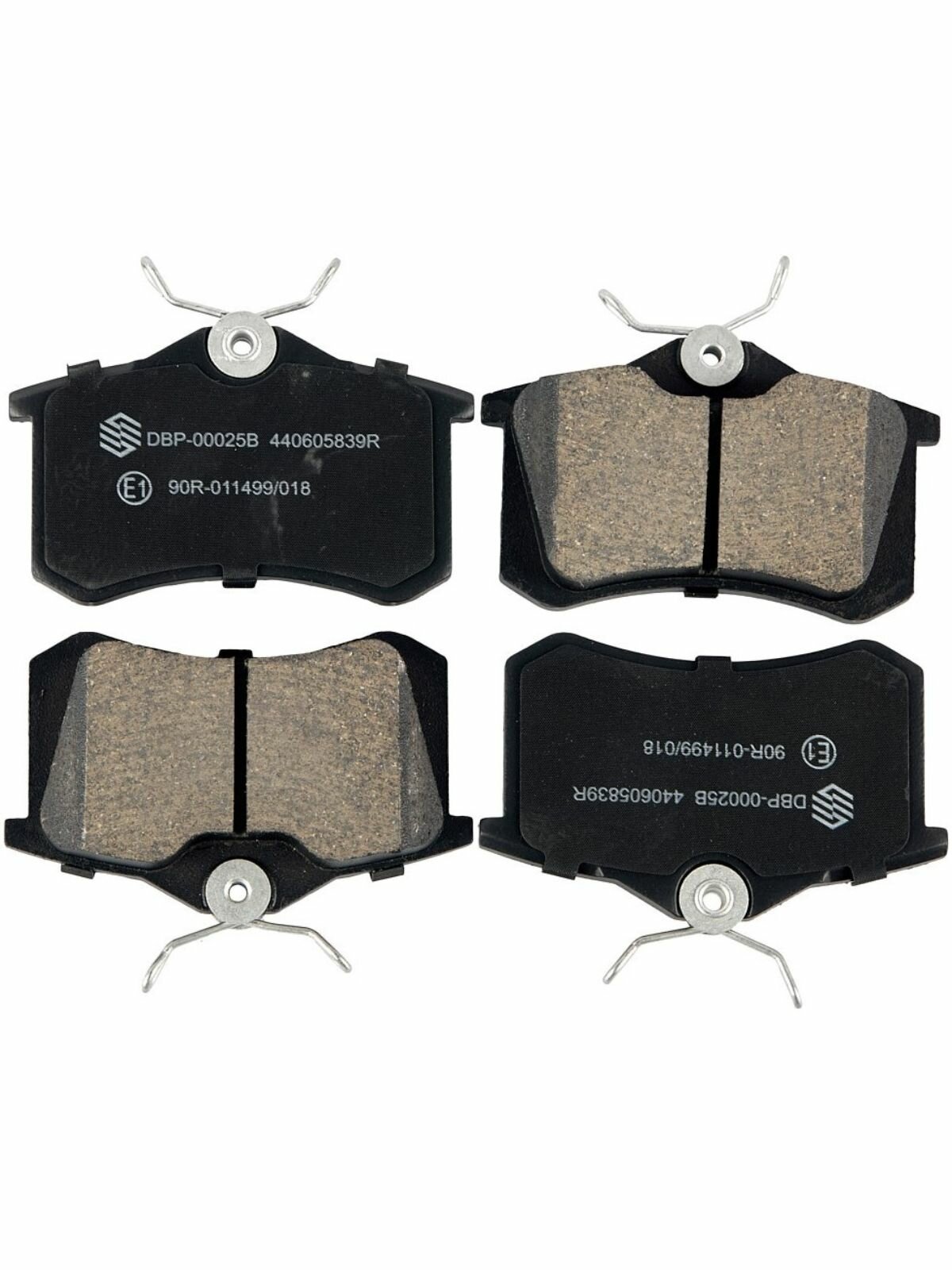 Колодки тормозные задние качество от WAYTEKO Арт. DBP-00025B/ 440605839R