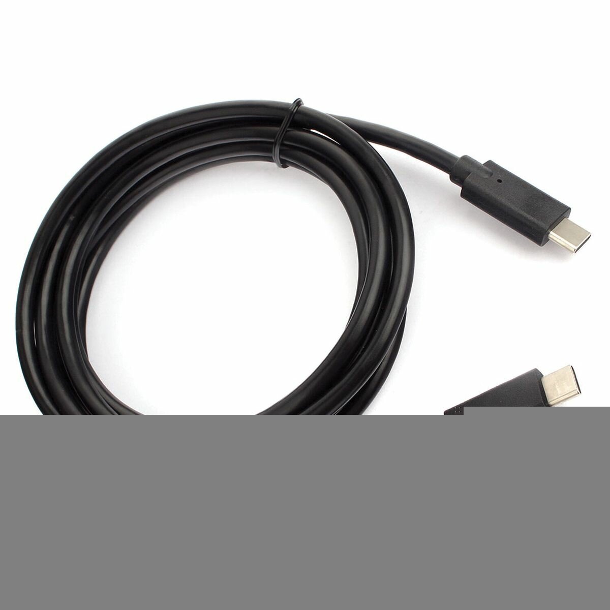 Кабель USB 3.1 Cablexpert, Type-C-Type-C, 1,8м,5А, 100Вт, черный (CMCM2-1.8M)
