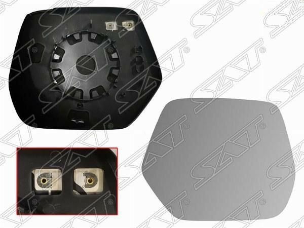 Полотно зеркала SAT ST-HD68-940G-1 Honda CR-V 11-18 Правое Обогрев/ асферическое