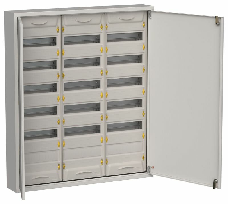 Корпус ЩРн-216 (3х72) TITAN 5 960х830х140 IP31 метал. сер. IEK TI5-50-N-3X072-31-7035