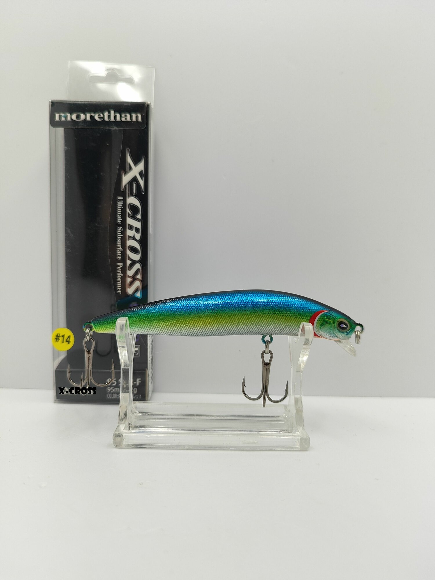 Воблер X-cross Morethan 95 SSR-F 12гр #14
