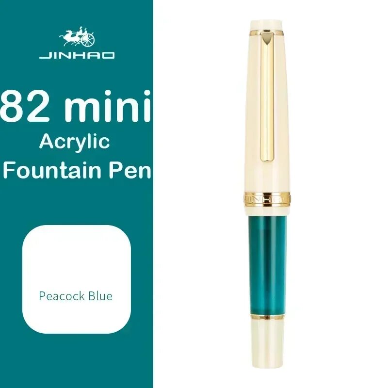 Jinhao 82 mini, изумрудная перьевая ручка, EF(0.38mm)