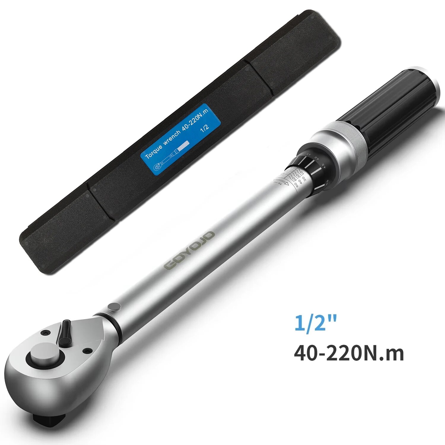 Динамометрический ключ 1/2" 40-220Н. м