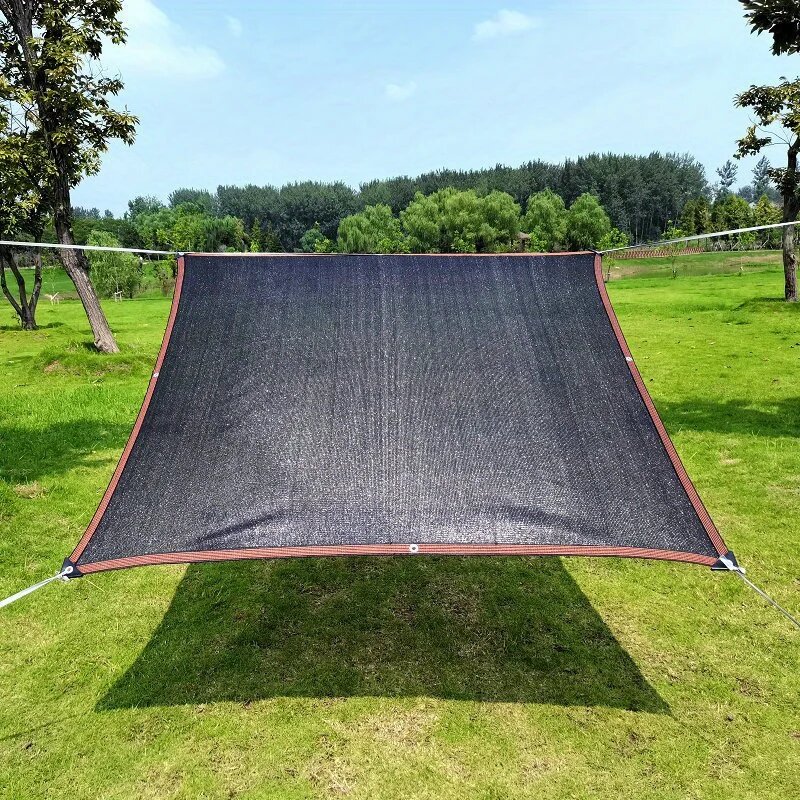 Черная сетчатая маркиза из HDPE, 90% затенения 78.74x118.11inch