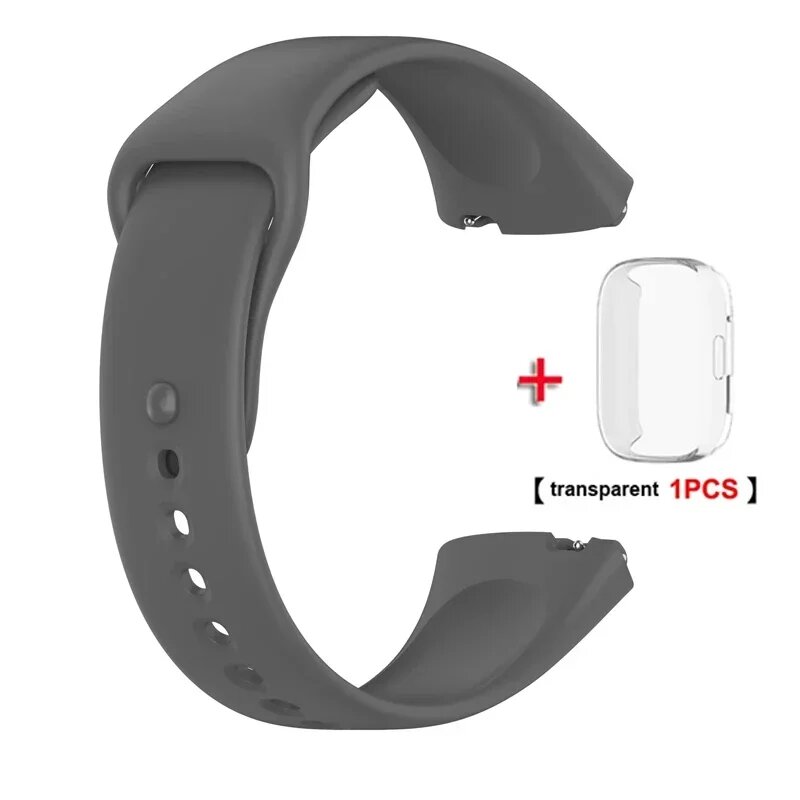Серый силиконовый ремешок для Redmi 3 Active