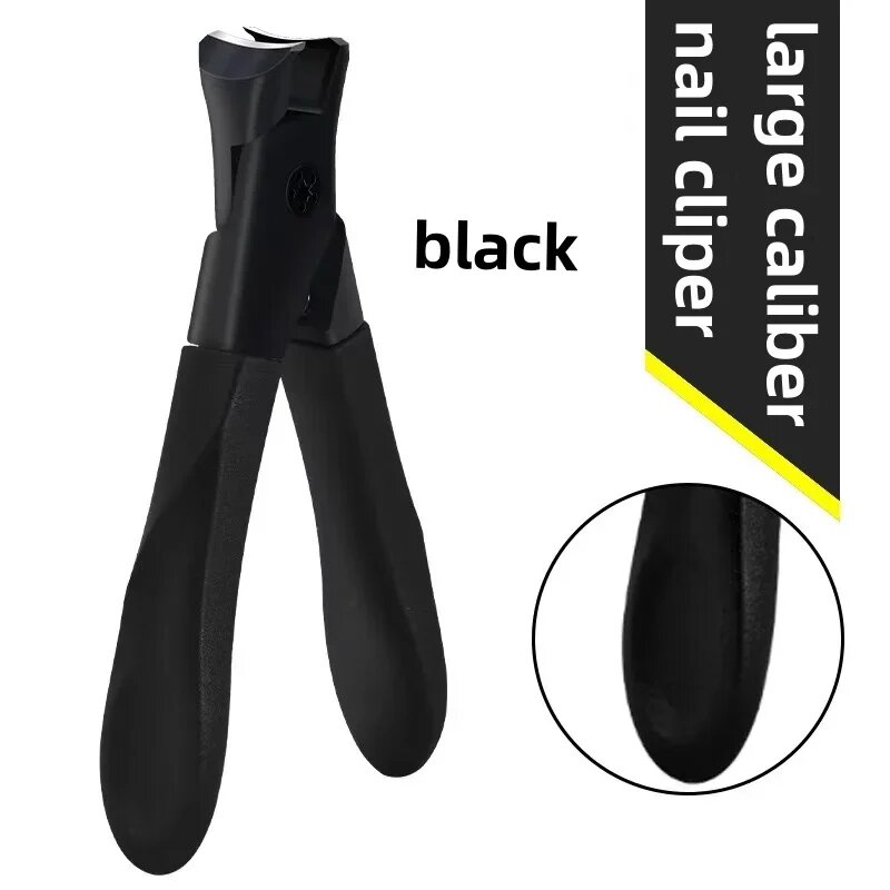 Профессиональные кусачки для ногтей из нержавеющей стали black