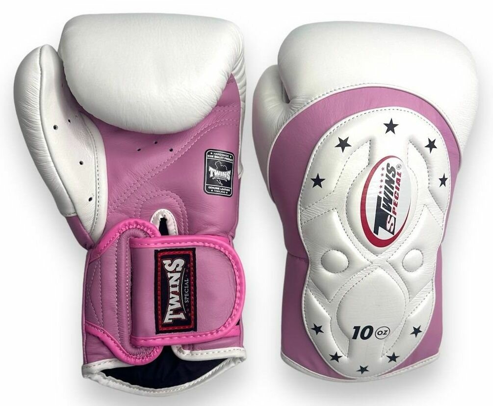 Боксерские перчатки Twins Special BGVL6 MK pink white 12oz