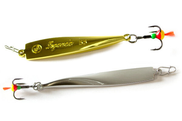 Блесна вертикальная ECOPRO Legenda 65мм 9,5г S/G