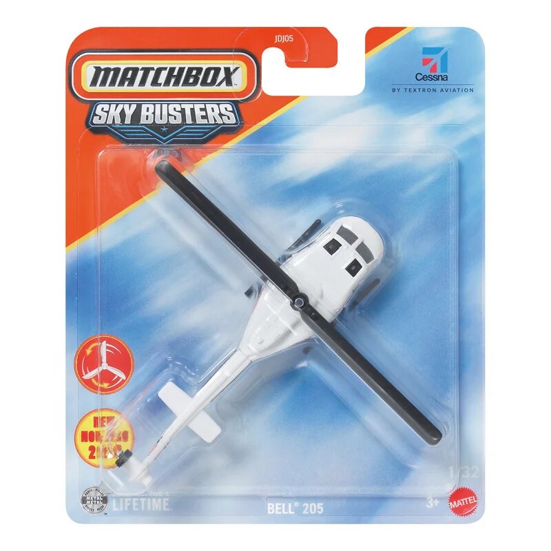 Matchbox Sky Busters Bell 205, Цвет: HHT34-JDJ05-JJW13
