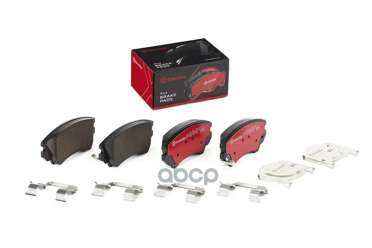Колодки торм. ПЕР. XTRA Brembo арт. P59055X