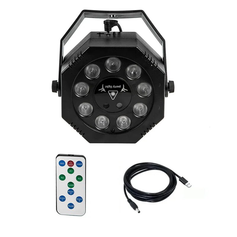 YUNFA Лазерный проектор для дискотеки RGB
