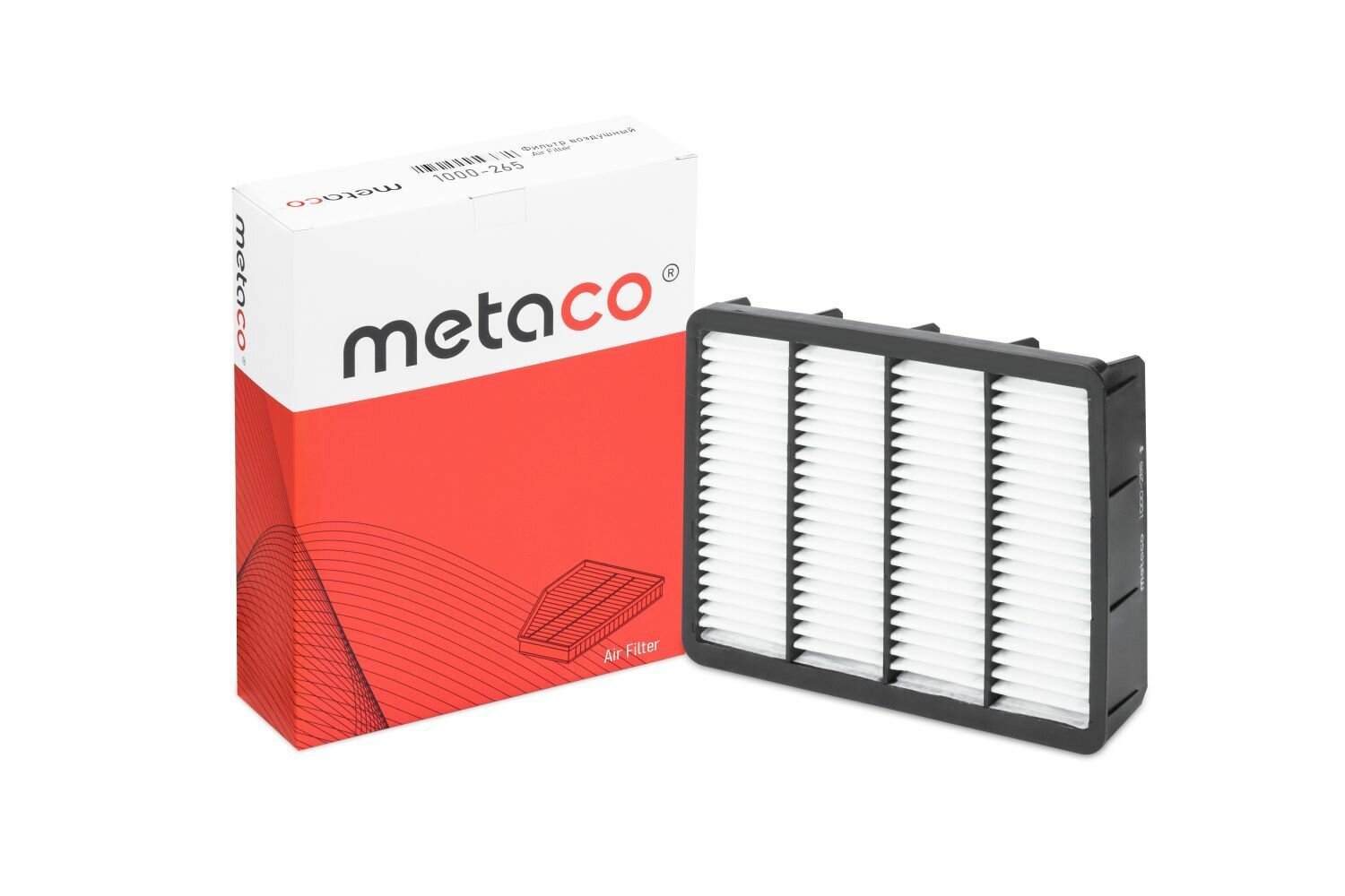 Фильтр воздушный METACO, Toyota Тойота Land Cruiser Ленд Крузер, 17801-07020, 17801-46060, 1000-265