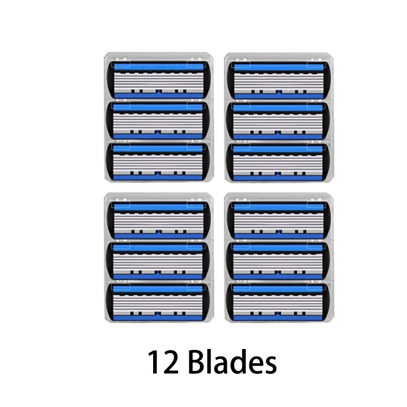 Классическая бритва из нержавеющей стали 12Blades