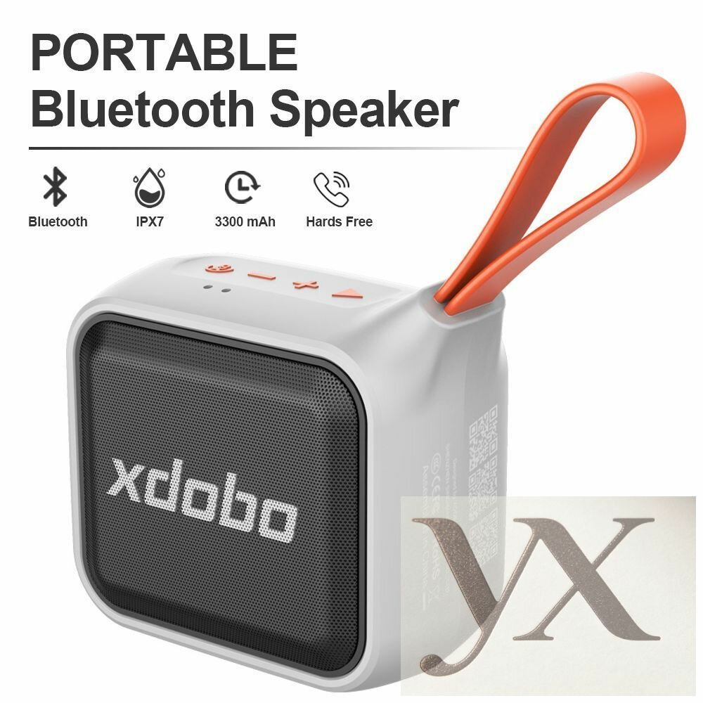 Сабвуфер XDOBO Prince, 12Вт, Bluetooth, IPX7, с аккумулятором 3300мАч