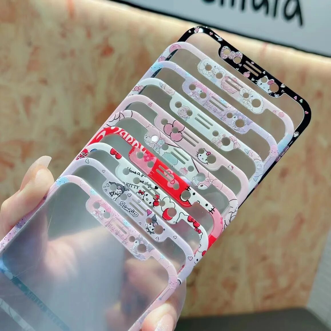 Защитное стекло для iPhone XR/11, розовый