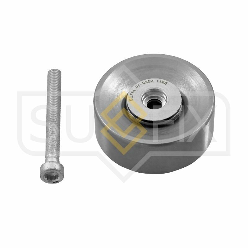 SUFIX Ролик направляющий приводной AUDI A4 3.0 12-15/ A5 3.0 11-17/ A6 3.0 08>/ A7 3.0 10>/ A8 3.0 10>/ Q5 3.0 12>/ Q7(4L/ 4M) 3.0 10>, PORSCHE Cayenne II 3.0 10>/ Panamera 3.0 11-16, VW Touareg(7P)