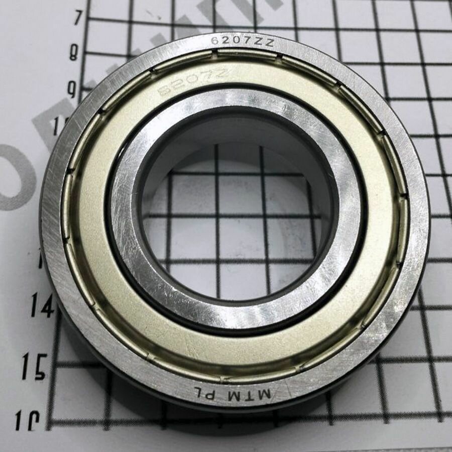 Подшипник 6207 ZZ MTM шариковый