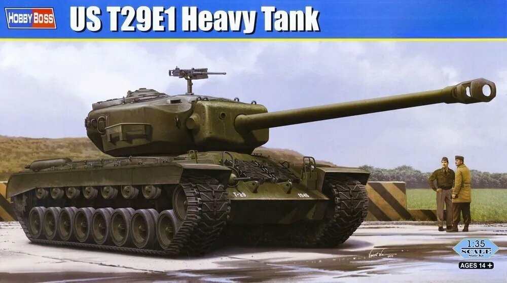 HOBBYBOSS 84510 1/35 Армия США T29E1 сборная модель танка