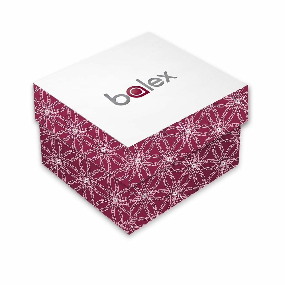 Кольцо тонкое Balex, серебро, 925 проба, родирование, топаз, размер 18, голубой — фото 1