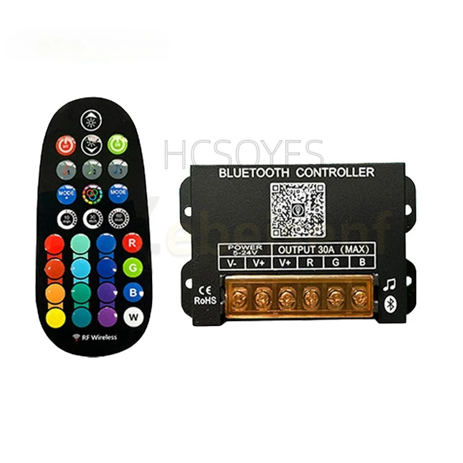 RGB-контроллер HCSOYES для светодиодных лент