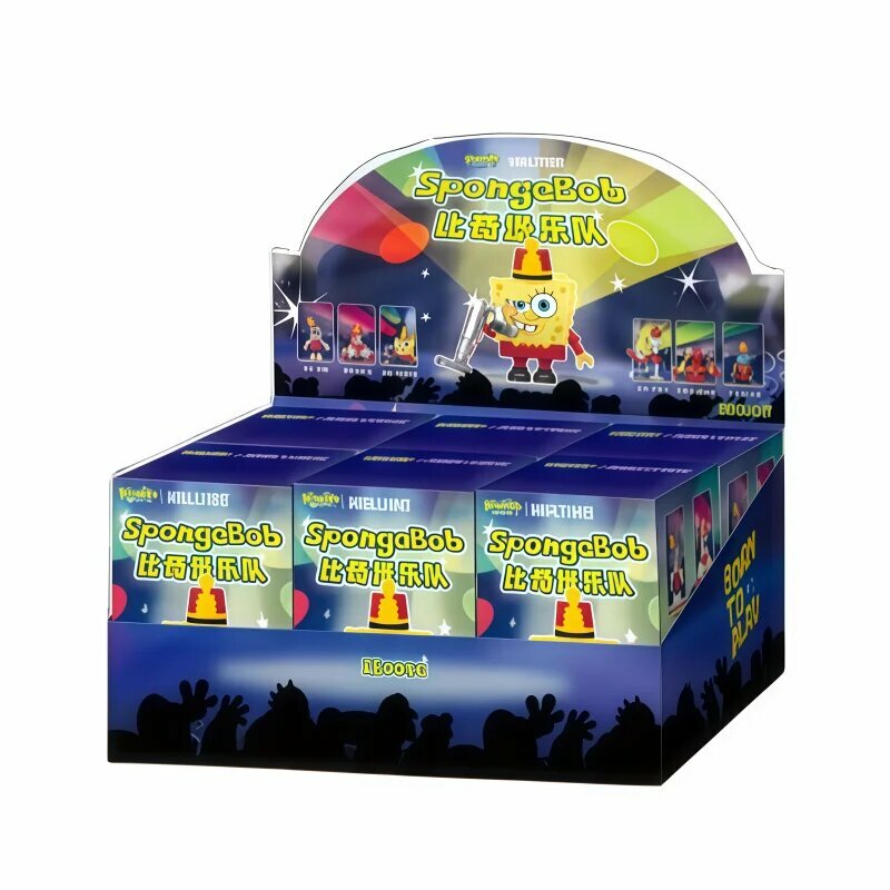 AREA-X микроблоки Губка Боб слепая коробка 6PCS