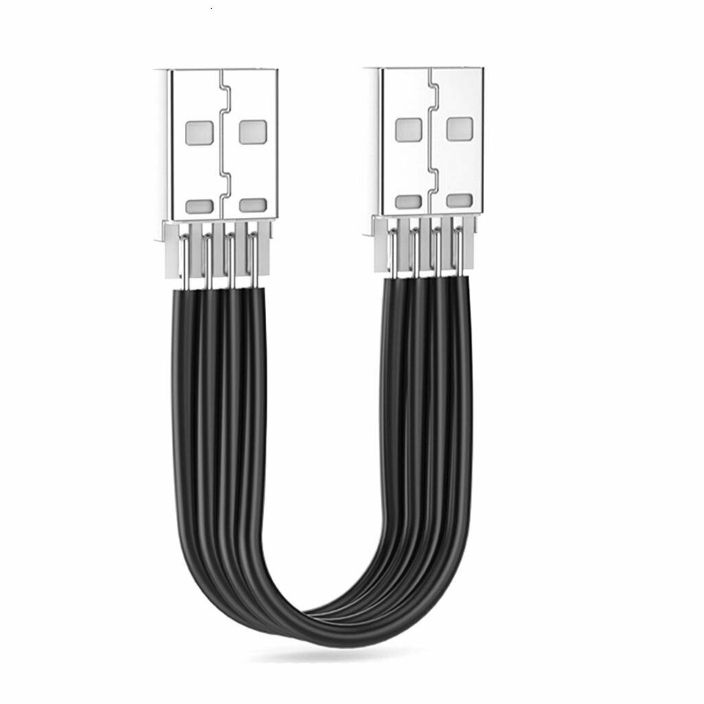 USB-кабель A-A 2 м, USB 2.0, 2m - прямая голова